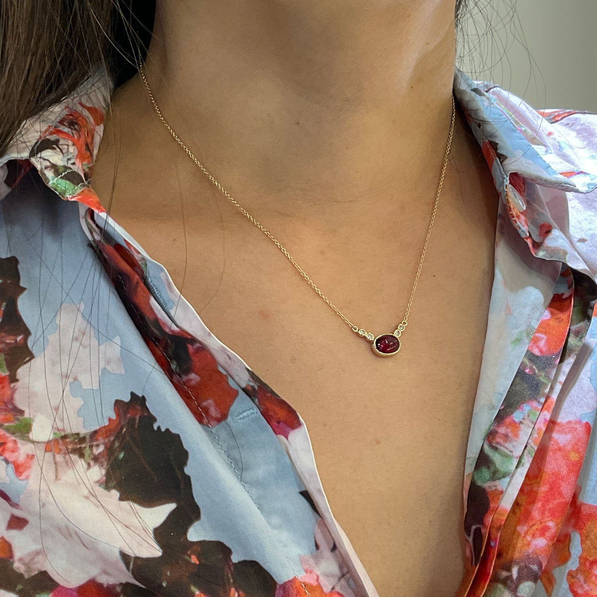 Ruby Ora Necklace – Mabel Chong