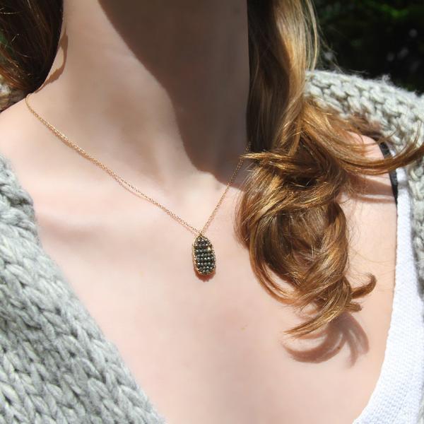 Grenada Necklace - Pyrite – Mabel Chong
