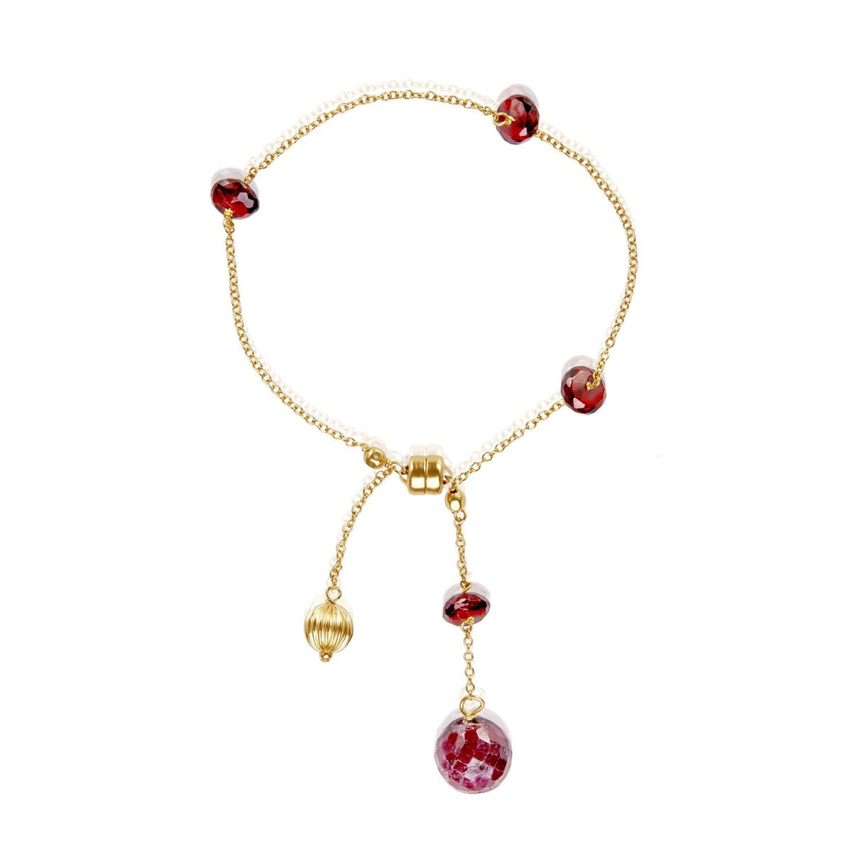 Mini Apple of My Eye Ruby Bracelet – Mabel Chong