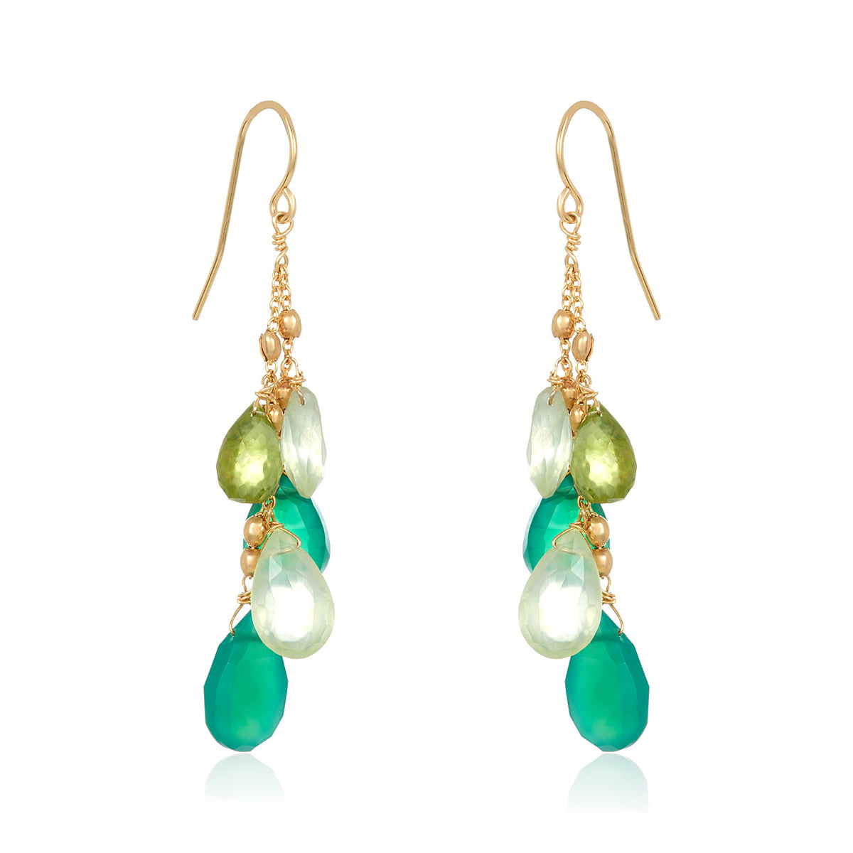 Mini Waterfall Drops-Green – Mabel Chong