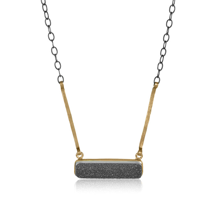 Geode Bar Necklace | Mabel Chong