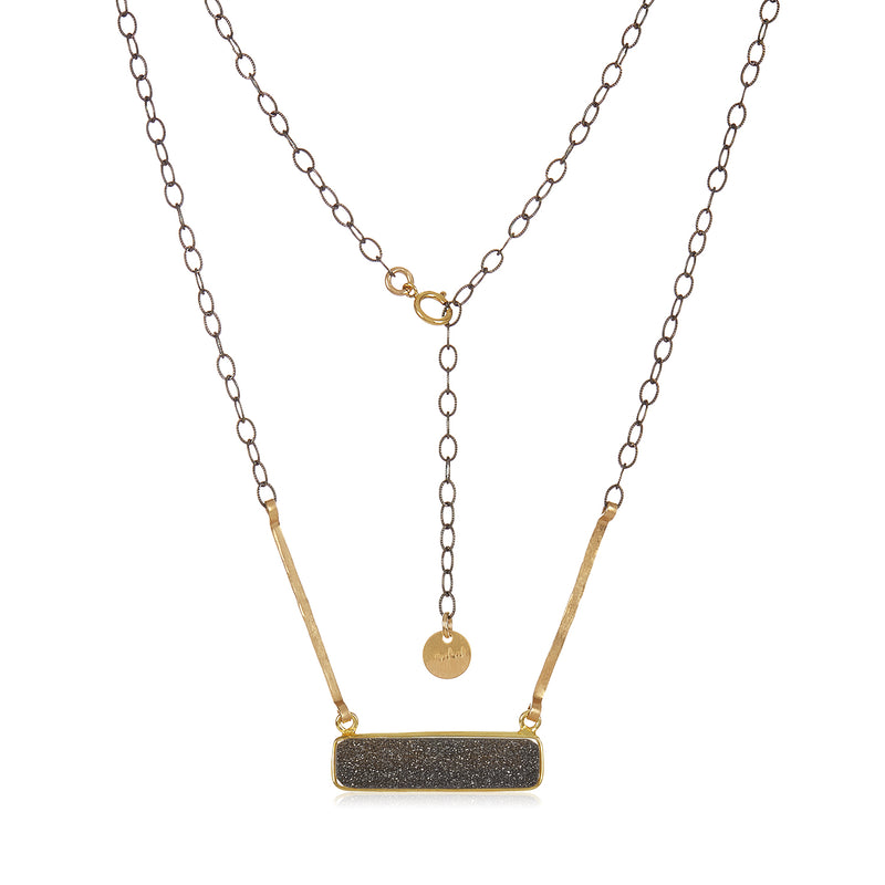 Geode Bar Necklace | Mabel Chong